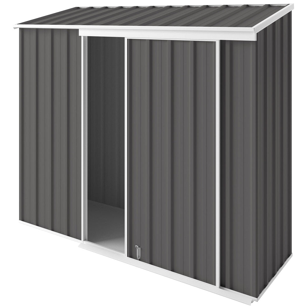 EasyShed Narrow Slider 2.25 x 0.78M Slate Grey – SuperSaverAU